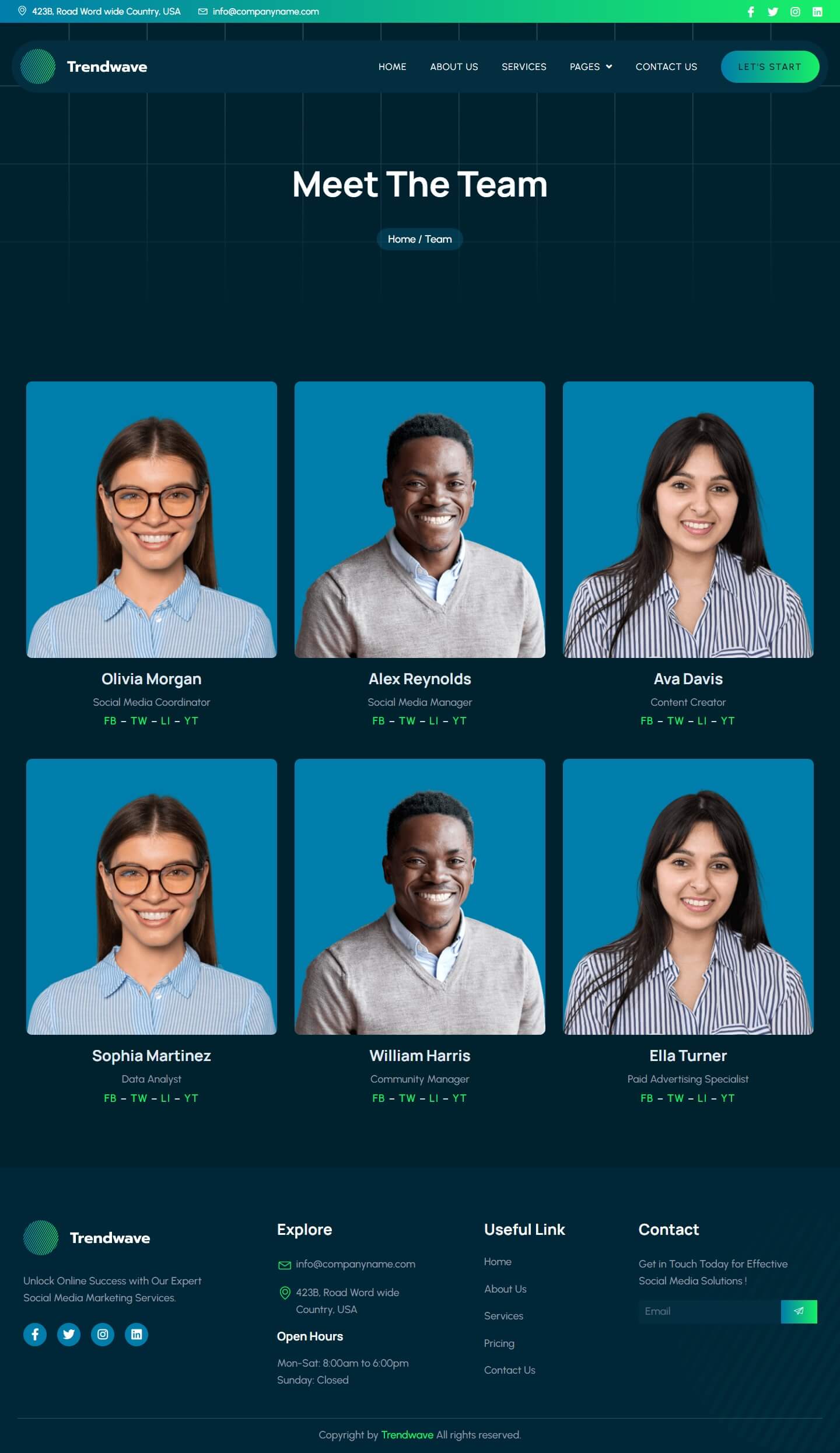 Trendwave - Digital Agency Elementor Template Kit by awaiken | ThemeForest